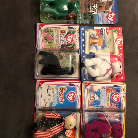Other | 6 Collector Mcd Ty Beanie Babies | Poshmark